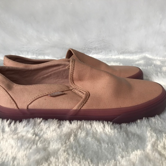Vans | Shoes | Vans Slipon Translucent Gum Sole Pink | Poshmark